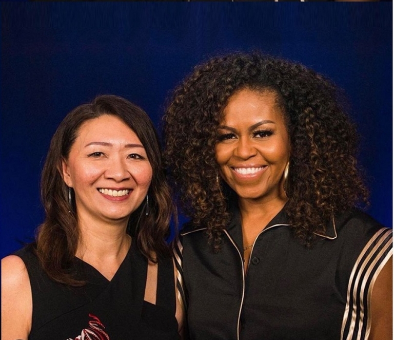 Michelle Obama lần thứ hai diện thiết kế của Nguyễn Công Trí