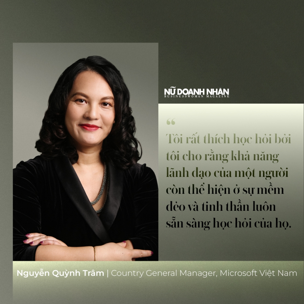 Phỏng vấn Nguyễn Quỳnh Trâm Country General Manager Microsoft VN