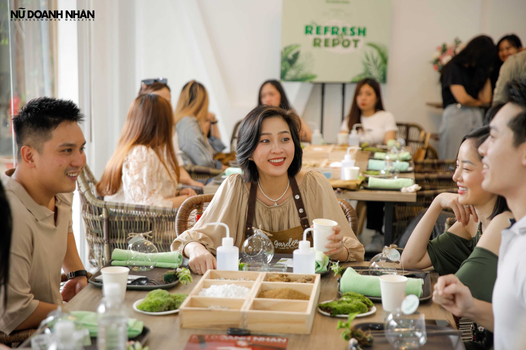 Workshop Refresh & Repot: Chữa lành tâm hồn, vun đắp tương lai • NỮ DOANH NHÂN - BusinessWoman ...