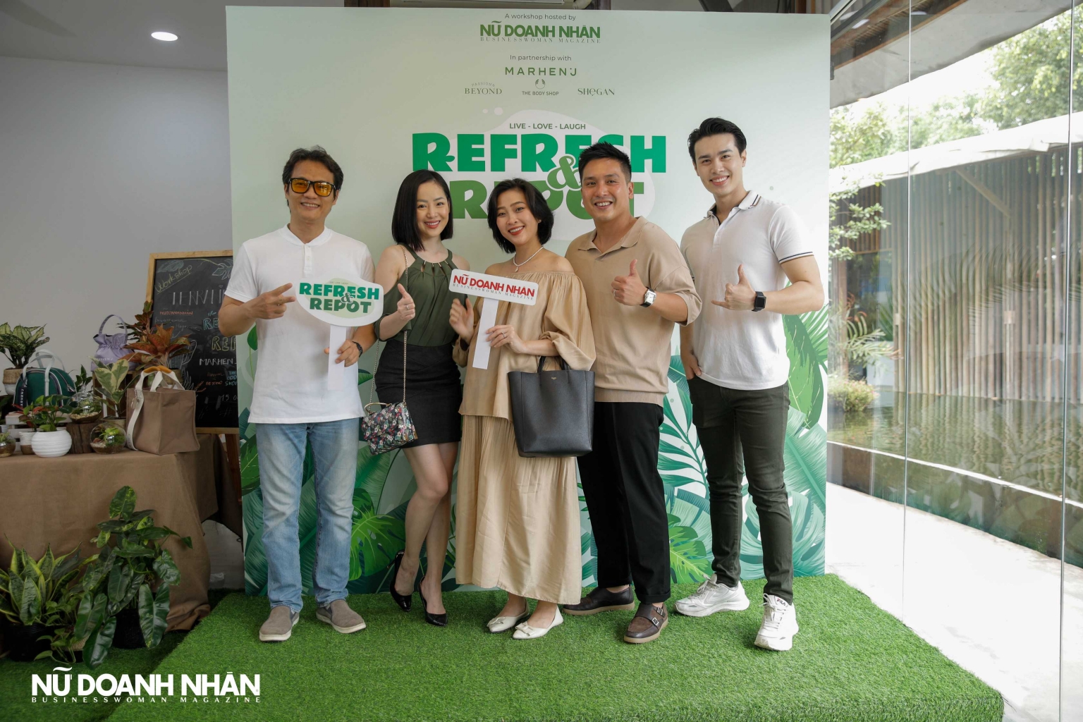 Workshop Refresh & Repot: Chữa lành tâm hồn, vun đắp tương lai • NỮ DOANH NHÂN - BusinessWoman ...