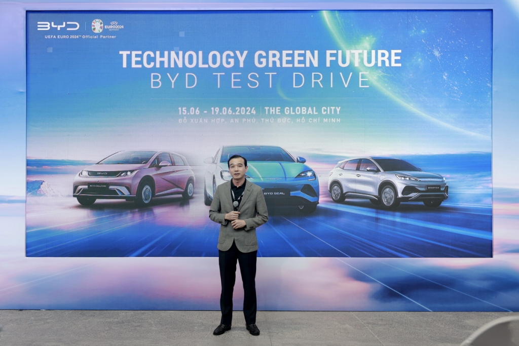 BYD lần đầu tổ chức sự kiện lái thử Technology Green Future