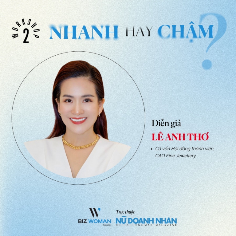 Biz Woman Academy - Workshop #2: “Nhanh hay Chậm” là kỹ năng